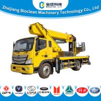 China Foton Aumark 22m 4x2 Telescopic Boom Aerial Working Platform Truck High-Altitude Operation Vehicle for Sale for sale
