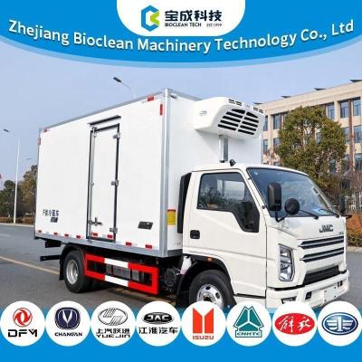 China Light Weight Transport Fresh Fish and Fruit Freezer Refrigerator Vehicle 3 4 5 Truck Van for sale