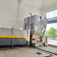 China Horizontal 100-300T  smart bin auger marine solid hydraulic  refuse trash waste garbage compactor for sale
