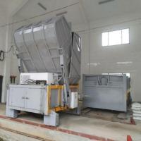 China Horizontal 100-300T  smart bin auger marine solid hydraulic  refuse trash waste garbage compactor for sale