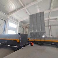 China Horizontal  50-200T Smart Bin Auger Marine Solid Hydraulic  Refuse Trash Waste Garbage Compactor for sale