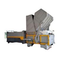 China Horizontal  200-500T Smart Bin Auger Marine Solid Hydraulic  Refuse Trash Waste Garbage Compactor for sale