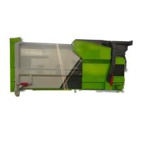 China Movable 12m³ Rubbis Auger Marine Solid Hydraulic  Refuse Trash Waste Garbage Compactor for sale