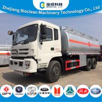 China 3 Axle Petroleum Tanker Semi Trailer 45000L Fuel Transport truck for sale