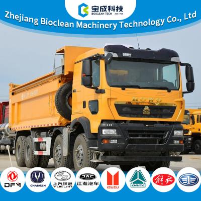 China Sinotruck HOWO 8X4 Dump Truck Heavy Duty Tipper Lorry with Rear Camera for sale
