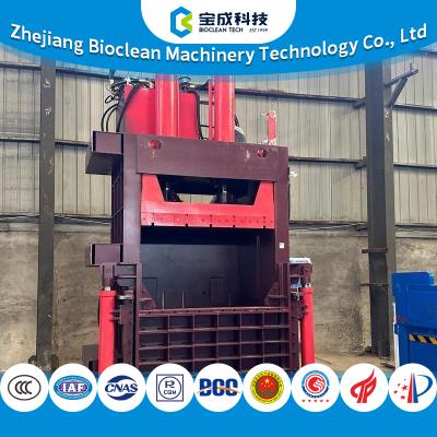 China 200 Ton Full Steel Plate Vertical Baling Press for Scrap Metal Recycling for sale