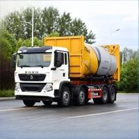 China Sanitation Mobile Vertical Direct Compression   Solid   Refuse Trash Waste Refuse Garbage Station for sale