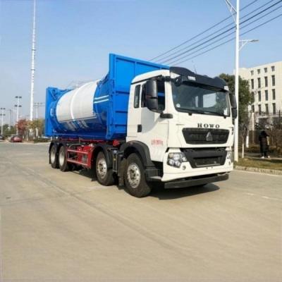 China Medium-sized Mobile Vertical Direct Compression   Solid   Refuse Trash Waste Refuse Garbage Station for sale