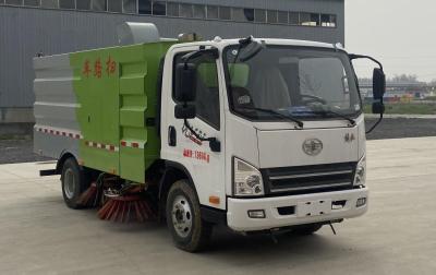 China Economical Truck Mounted Street Sweeper with Powerful Broom and Vacuum System for sale