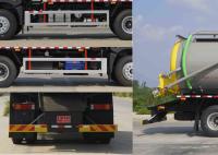 China Heavy Duty Vacuum Sewer Cleaning Truck Sludge Suction And Transport Vehicle For Wastewater And Silt for sale