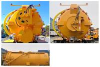 China High Suction Pressure Sewage Tank Truck For City Drainage Cleaning Industrial Sludge Transport for sale