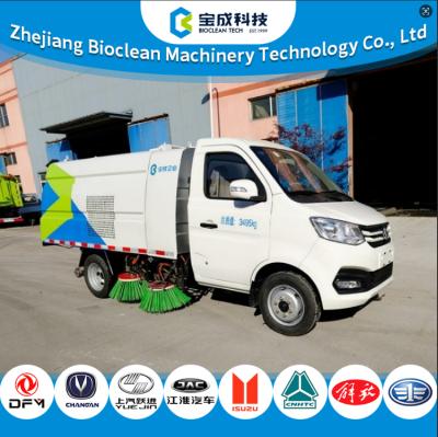 China 4*2 ODM 3.1TON Svacuum cleaning street transport sweep road sweeper truck for sale