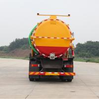 China 25T 16000L High Performance Vacuum Sewage Suction Truck for Municipal Sanitation for sale
