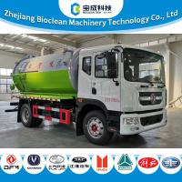 China 25T OEM Euro VI Emission Vacuum Sewage Truck with 10600L Tank Volume for sale