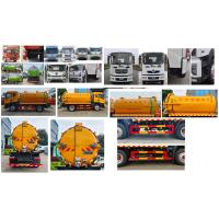 China 25T OEM Euro VI Emission Vacuum Sewage Truck with 10600L Tank Volume for sale