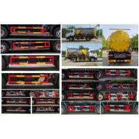 China 25T OEM Euro VI Emission Vacuum Sewage Truck with 10600L Tank Volume for sale