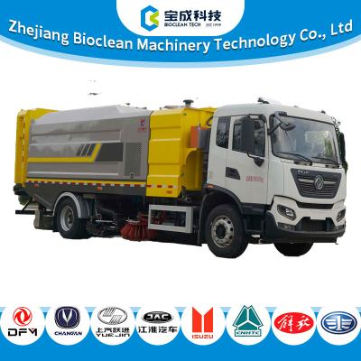 China Operating Weight 5000 Kg Vacuum sweeper Truck Including Maximum Speed 89kmh and Chassis Total Capacity 5500kg for Debris Removal for sale