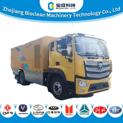 China Suction Vacuum Vehicle Offering Total Capacity 8280kg Ideal Choice for Industrial Waste Management and Cleaning Services for sale
