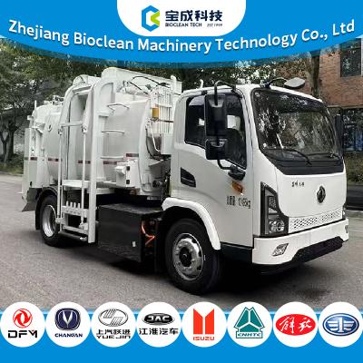 China 12.5 Ton Pure Electric Solid-Liquid Separation Compactor Kitchen Waste Truck for sale