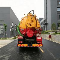 China 8600L Large Capacity Vacuum Sewage Suction Truck for sale