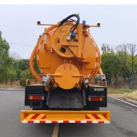 China 7100L Large Capacity Sewage Cleaning and Suction Truck for sale