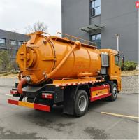 China 7100L Large Capacity Sewage Cleaning and Suction Truck for sale