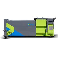 China 6 Ton 15000L Mobile Garbage Compactor with 24Mpa Compression Force for Heavy Duty Solid Waste Collection for sale