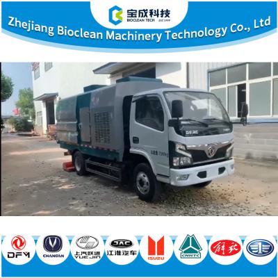 China Heavy Duty Road Sweeper Truck Industrial Vacuum Street Dust Cleaning Sweeping Vehicle for sale