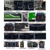 China 12m³ Electric Garbage Compactor Truck Rear Loading Waste Collection Vehicle for sale