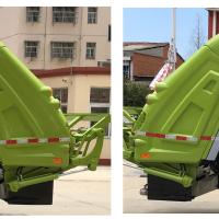 China 18ton container shacman howo compressed compactor vehicle electric used Municipal waste truck for sale