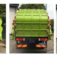 China 18ton container shacman howo compressed compactor vehicle electric used Municipal waste truck for sale