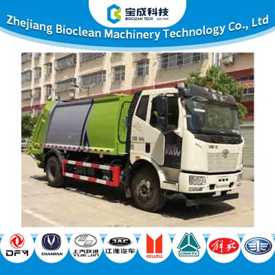 China 18ton container shacman howo compressed compactor vehicle electric used Municipal waste truck for sale