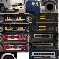 China 4495(Kg) container howo compressed compactor food waster electric used garbage compactor truck for sale