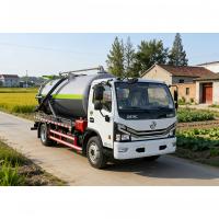 China Export-Quality Vacuum Sewage Suction Truck with 6.68 Cubic Meters Tank Capacity and Customizable Vacuum Systems for sale