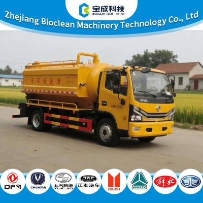 China Export-Quality Vacuum Sewage Suction Truck with 6.68 Cubic Meters Tank Capacity and Customizable Vacuum Systems for sale