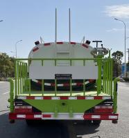 China Specialized Water Bowser Truck with 3308mm Wheelbase Euro 6 Emission Standard and Optional Mist Cannon for sale