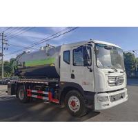 China 11000L Large Capacity Vacuum Sewage Suction Truck with EU-Standard Engine (336 hp) and 6mm Carbon Steel Tank for sale