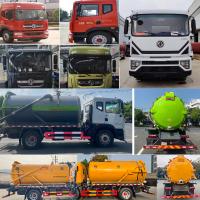 China 11000L Large Capacity Vacuum Sewage Suction Truck with EU-Standard Engine (336 hp) and 6mm Carbon Steel Tank for sale
