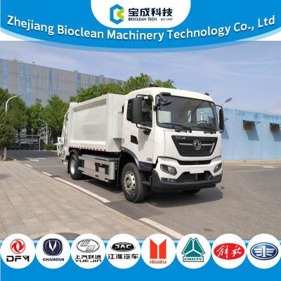 China RHD 18-ton high-endurance pure electric compactor garbage truck for sale