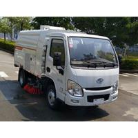 China Stainless Steel Tank Road Sweeper Truck with Automatic Obstacle Avoidance and High Efficiency Fan for Street Cleaning for sale