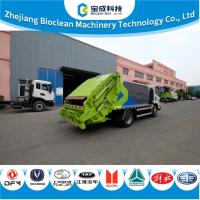 China 3 Ton Electric Kitchen Waste Compactor Truck with Euro 6 Emission Standard and High-Strength Manganese Steel Construction for sale
