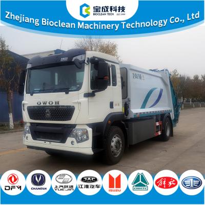 China 25T Capacity Electric Garbage Compactor Truck with Large Box Capacity and Rear Loader Function for sale
