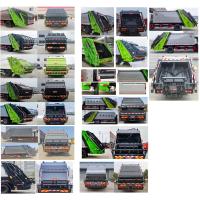 China Dongfeng Kinland 14CBM Rear Load Compactor Garbage Truck with Euro VI Emission Standard and 230HP Diesel Engine for sale