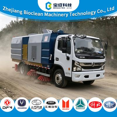 China Diesel Gasoline Electric High Suction 12 Ton GVW Road Street Vacuum Sweeping Truck for sale