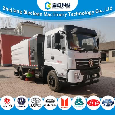 China Diesel Gasoline Electric High Suction 12 Ton GVW Road Street Vacuum Sweeping Truck for sale