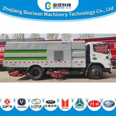 China Diesel Gasoline Electric High Suction 12 Ton GVW Road Street Vacuum Sweeping Truck for sale