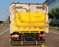 China Diesel Gasoline Electric High Suction 12 Ton GVW Road Street Vacuum Sweeping Truck for sale