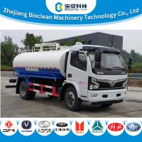 China 8.5 m³ Capacity Sewage Suction Truck with Carbon Steel Q235B/Stainless Steel 304/316 Tank and 12.00R20 Tires for sale