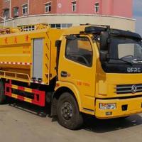 China 5.97m³ Capacity Carbon Steel Sewage Suction Truck with 8m Suction Height for Efficient Waste Collection for sale