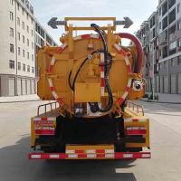 China 5.97m³ Capacity Carbon Steel Sewage Suction Truck with 8m Suction Height for Efficient Waste Collection for sale